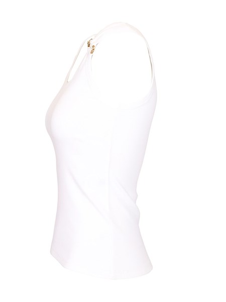 Versace "safety pin" ribbed cotton blend top for Women - US | Al Duca d ...