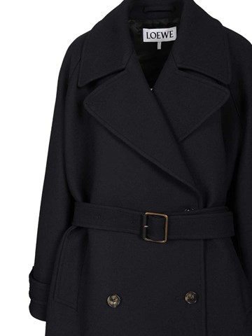 Loewe Double-breasted coat for Women - US | Al Duca d'Aosta