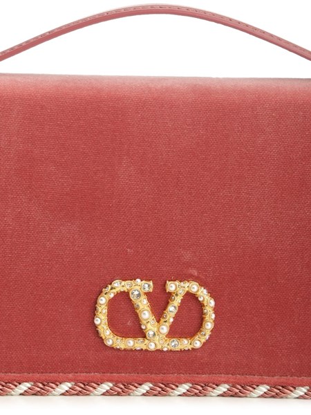 Valentino Garavani "vlogo signature" chain wallet for Women - US | Al ...