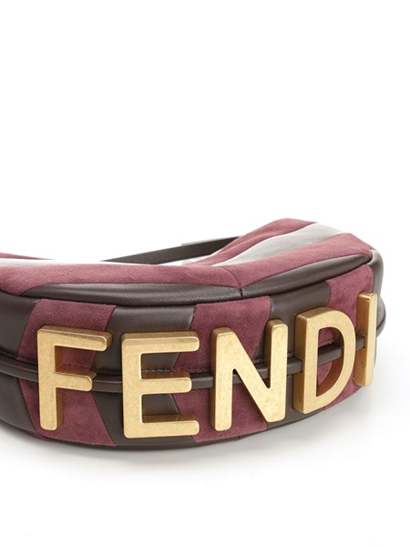 Fendi "fendigraphy" mini hobo bag for Women - US | Al Duca d'Aosta