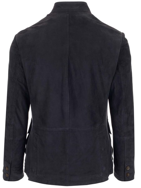 Al Duca D'aosta Navy blue field jacket for Men - US | Al Duca d'Aosta