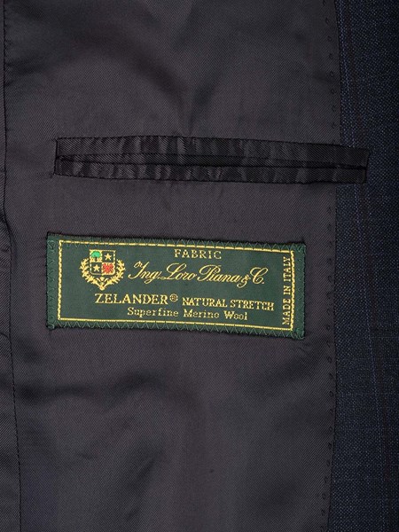 Al Duca D'aosta Gessato blu loro piana for Men - US | Al Duca d'Aosta